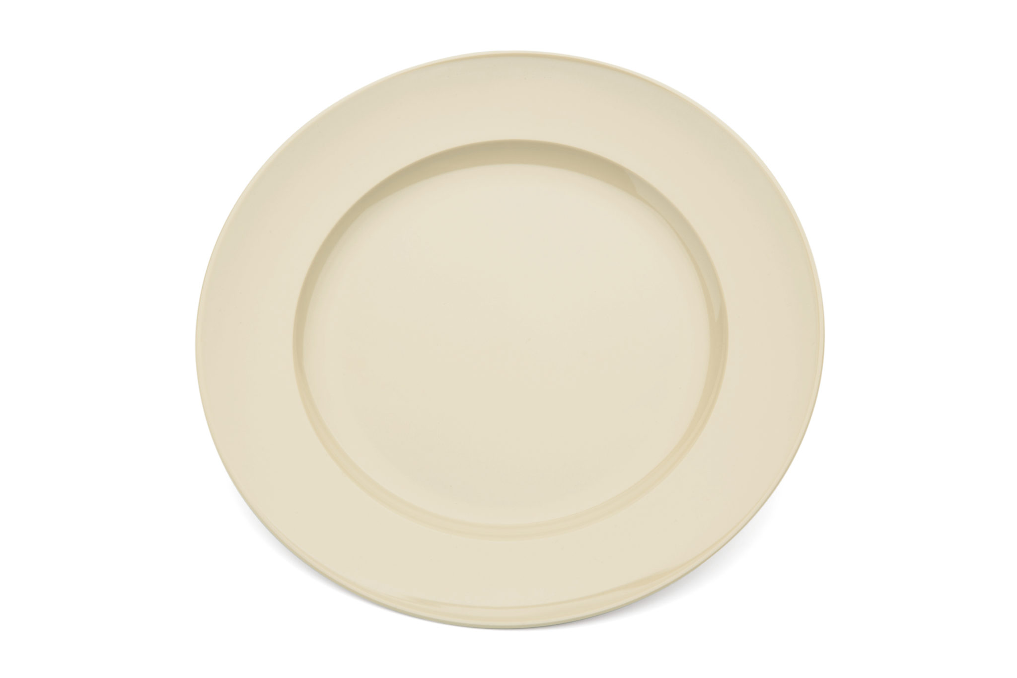 Large Wide Rimmed Dinner Plate - Harfield Tableware