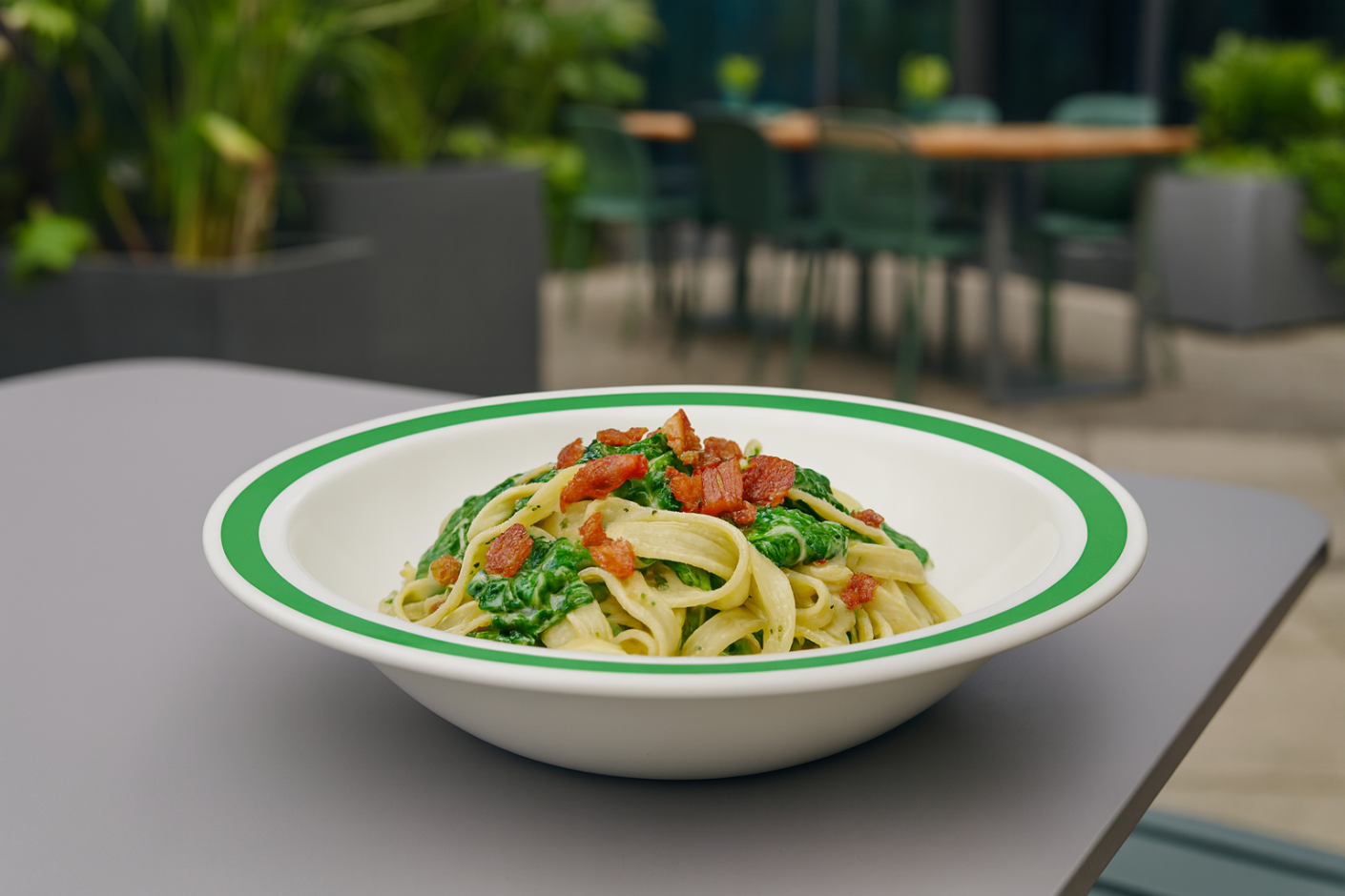 17.3cm Duo Bowl - Polycarbonate • Harfield Tableware