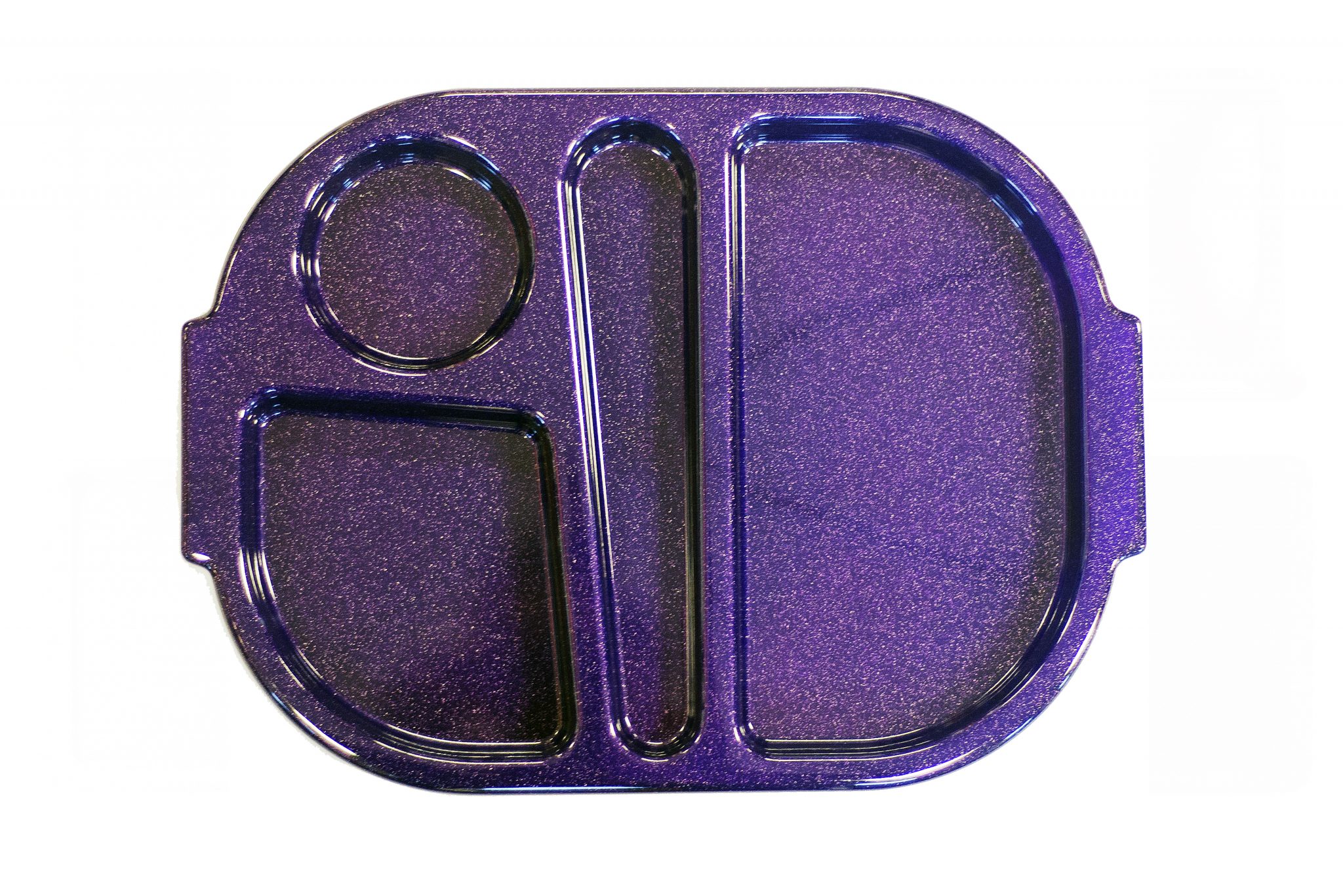 Small Meal Tray with 4 Compartments - Harfield Tableware