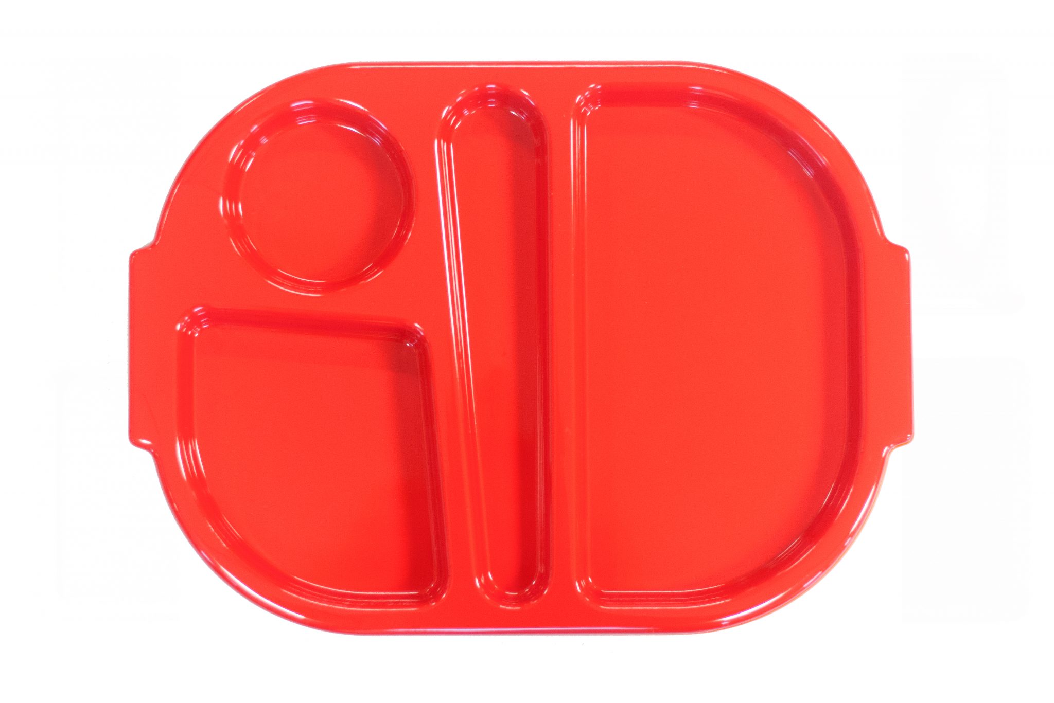 Small Meal Tray with 4 Compartments - Harfield Tableware