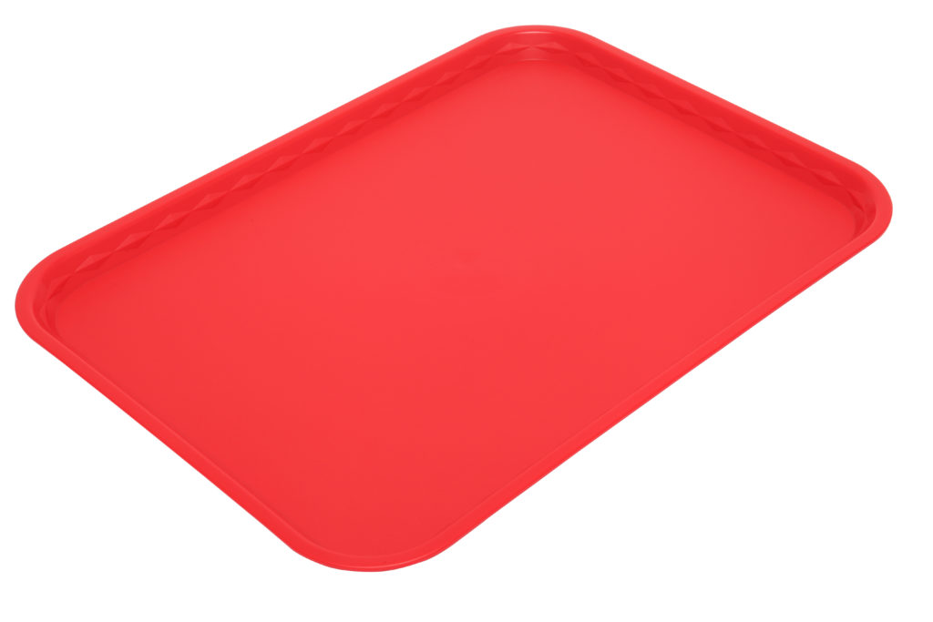 Flat Serving Tray - 41x30cm - Fast Food Style • Harfield Tableware
