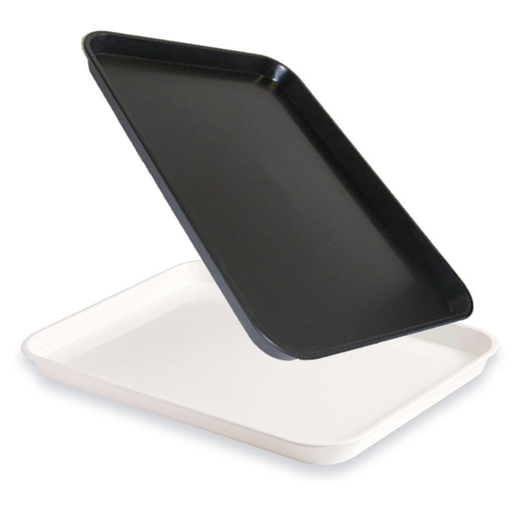 6 Compartment Meal Tray in Steel Blue - Harfield Tableware