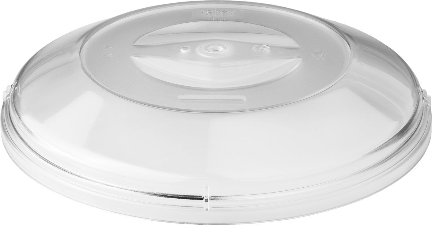 Clear Low Cloche - 24cm Plate Cover • Harfield Tableware
