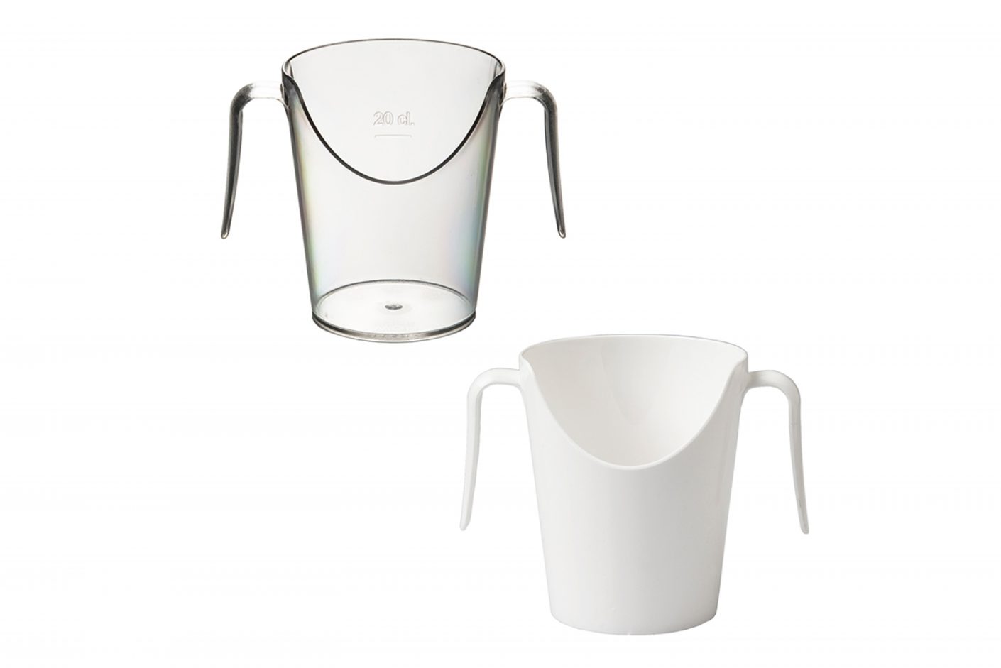Two Handled Nose Cup - 225ml • Harfield Tableware