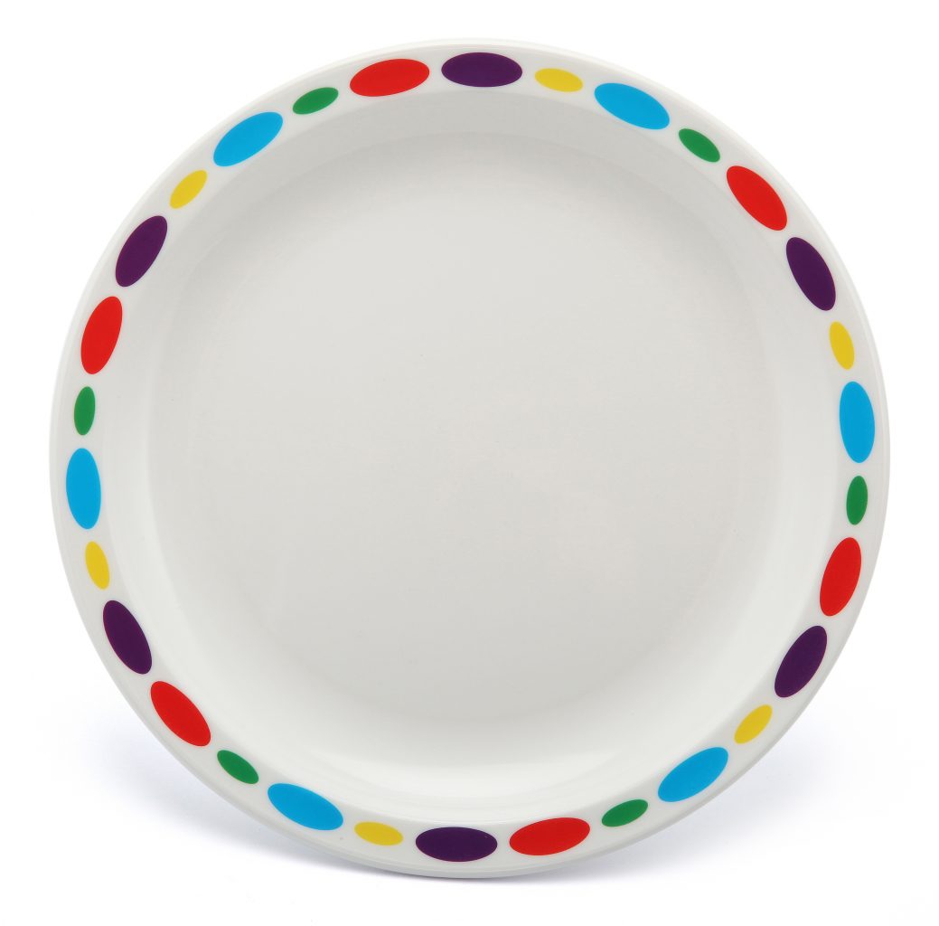 Small Patterned Plate - 17cm • Harfield Tableware