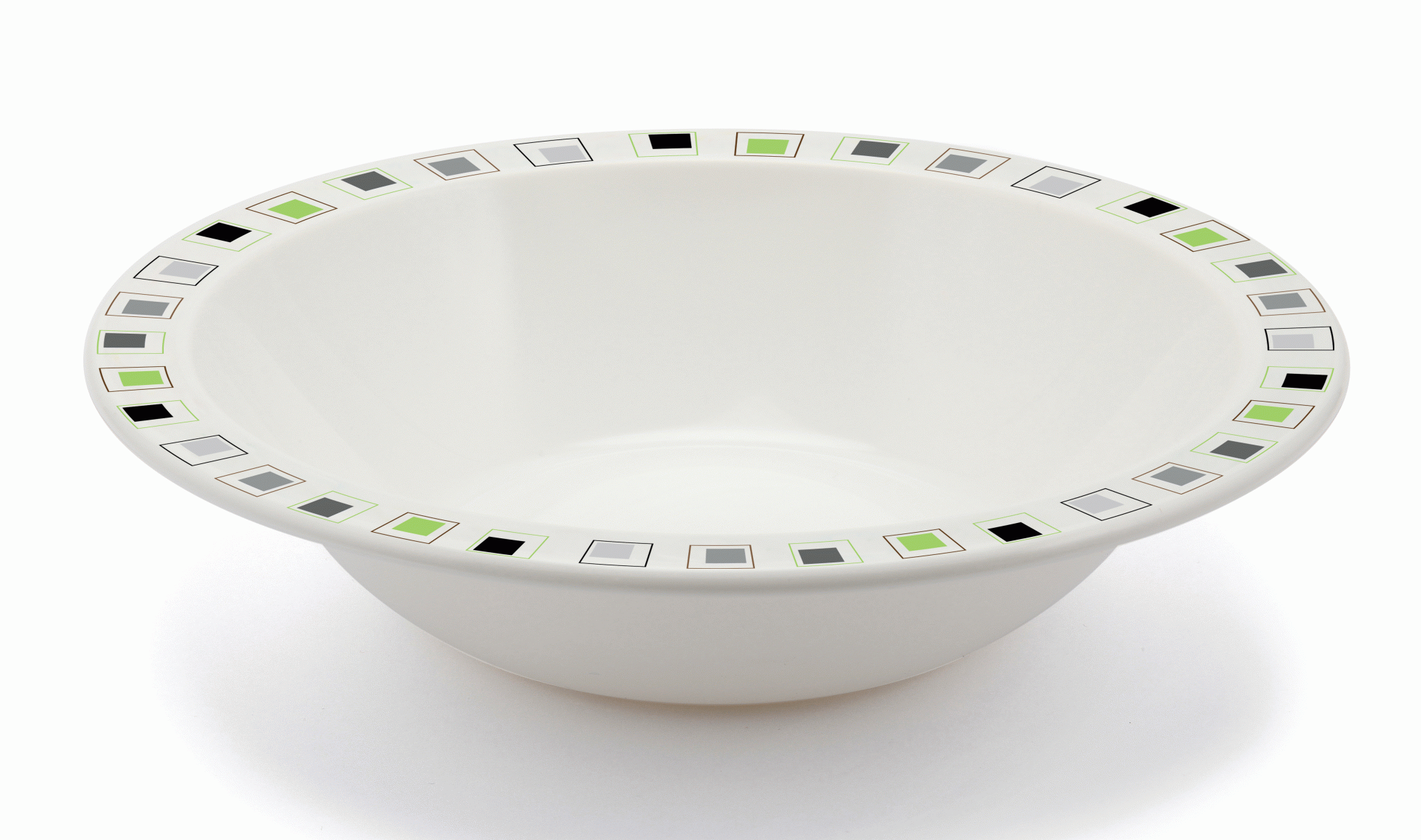 17.3cm Patterned Duo Bowl - Polycarbonate - Harfield Tableware
