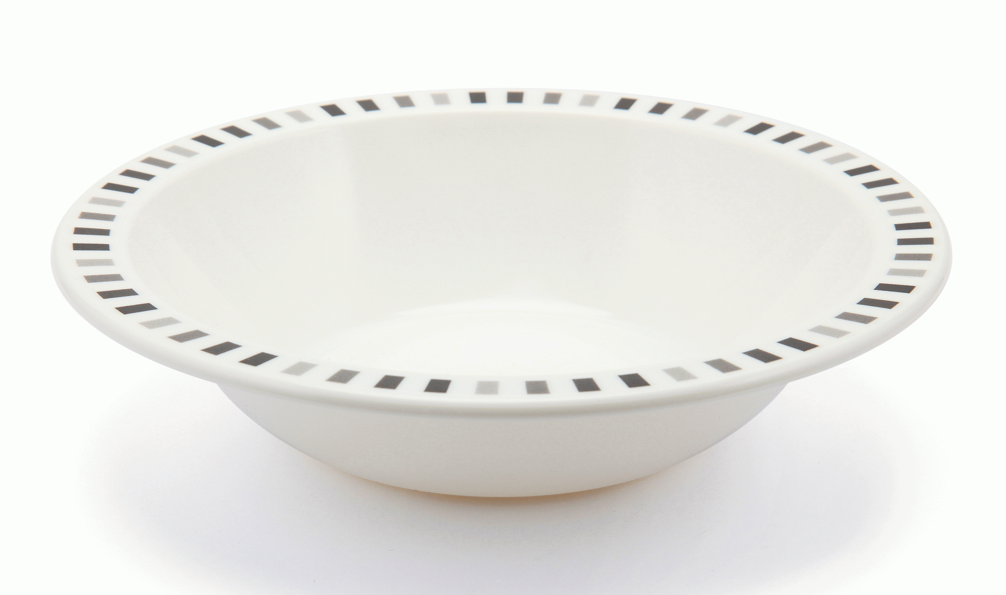 17.3cm Patterned Duo Bowl - Polycarbonate - Harfield Tableware