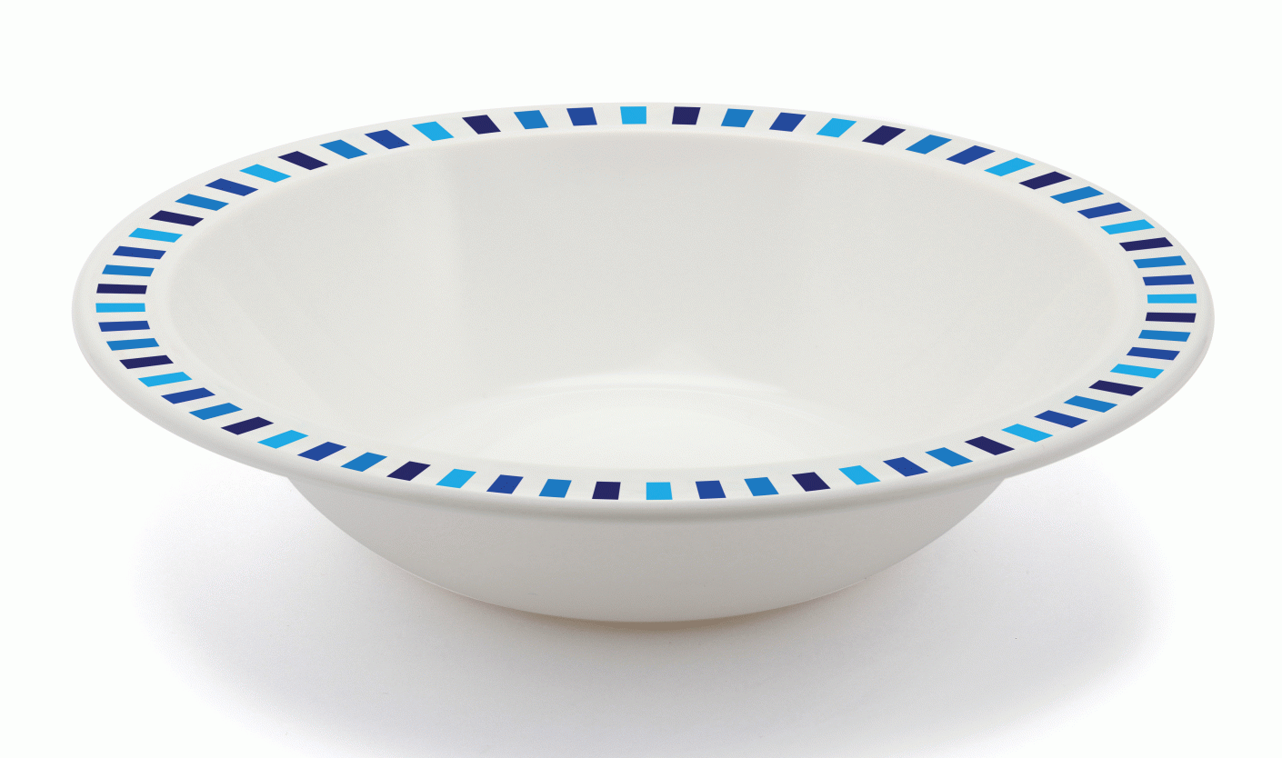 Copolyester Patterned Duo Bowl - 17.3cm • Harfield Tableware