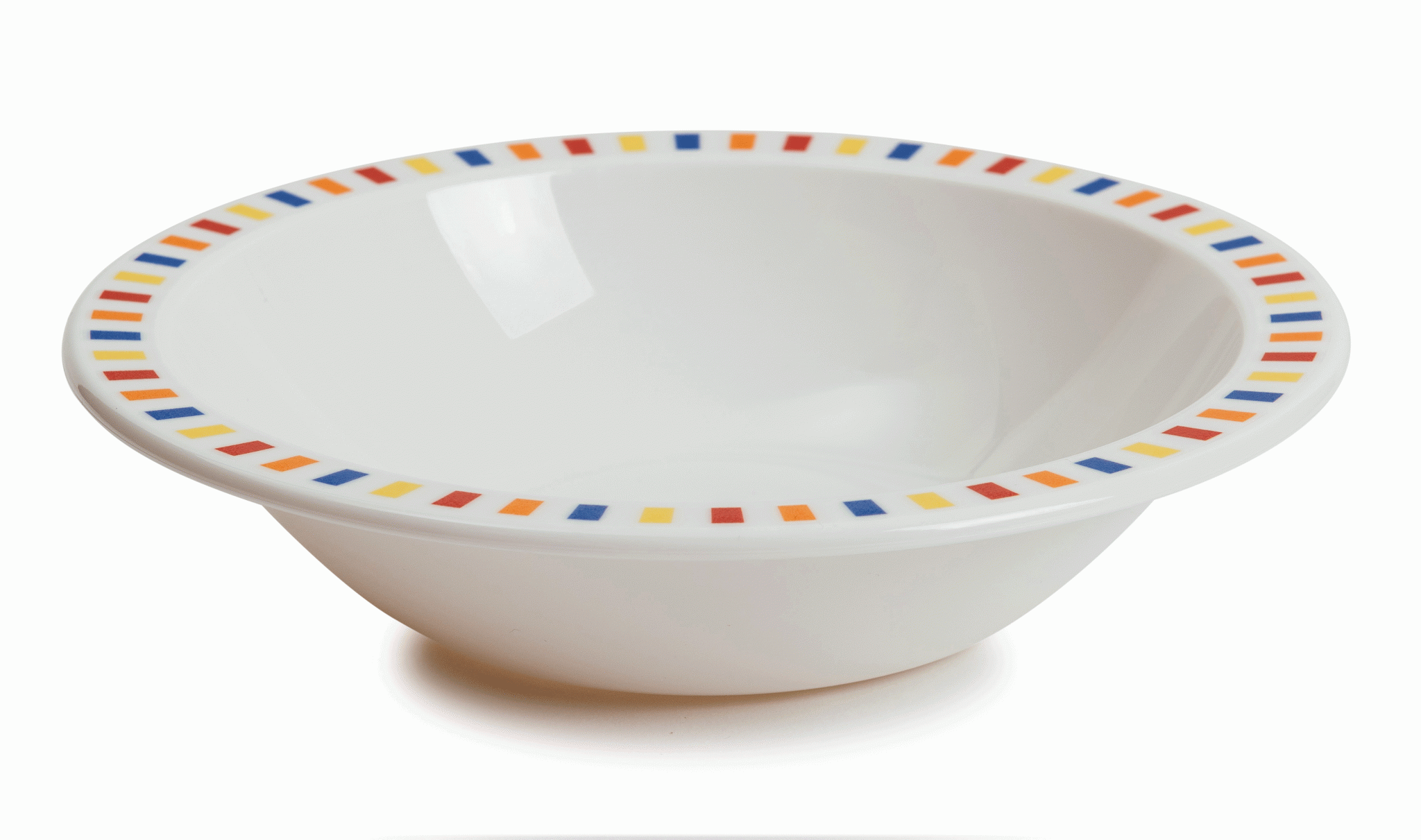 17.3cm Patterned Duo Bowl - Polycarbonate - Harfield Tableware