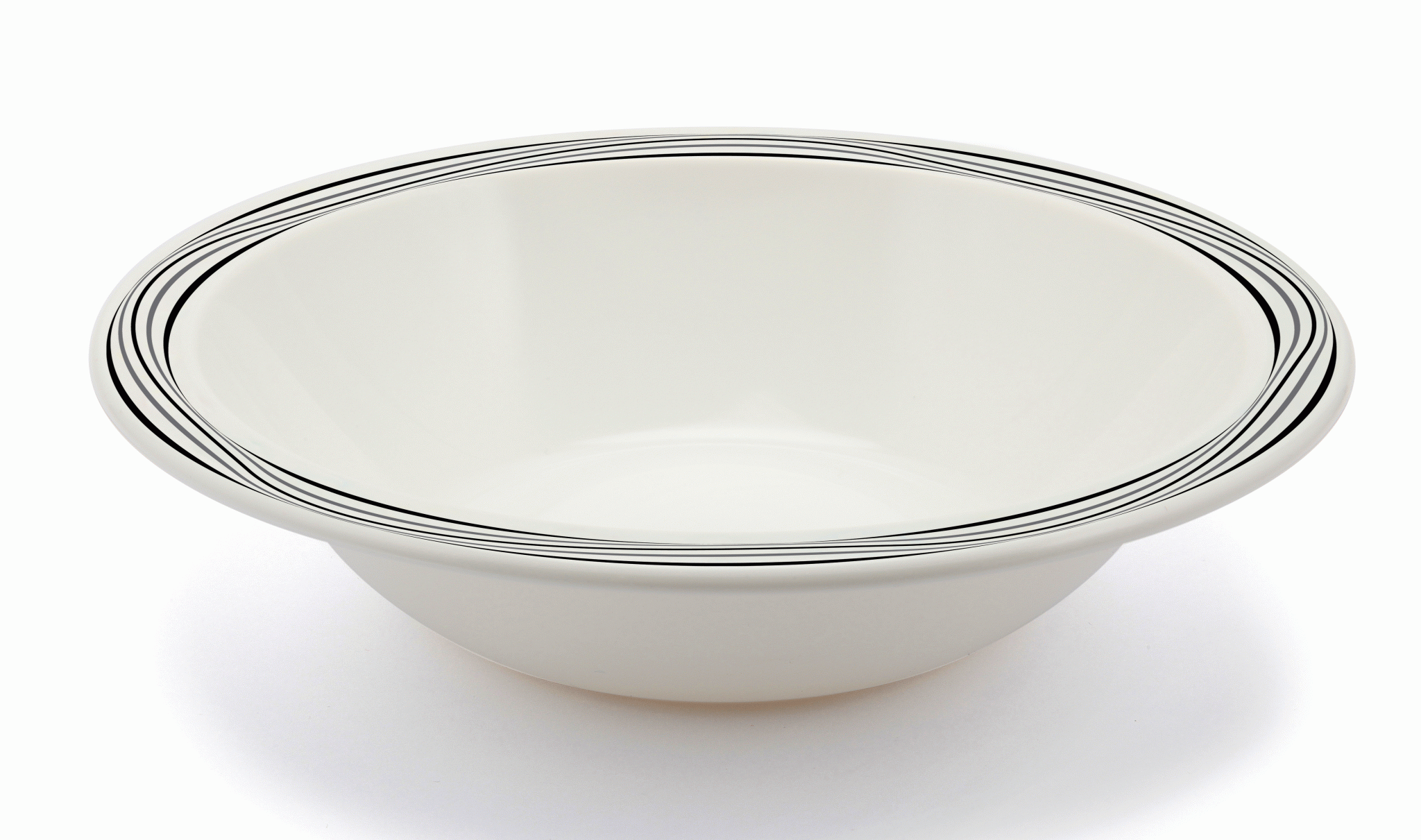 17.3cm Patterned Duo Bowl - Polycarbonate - Harfield Tableware