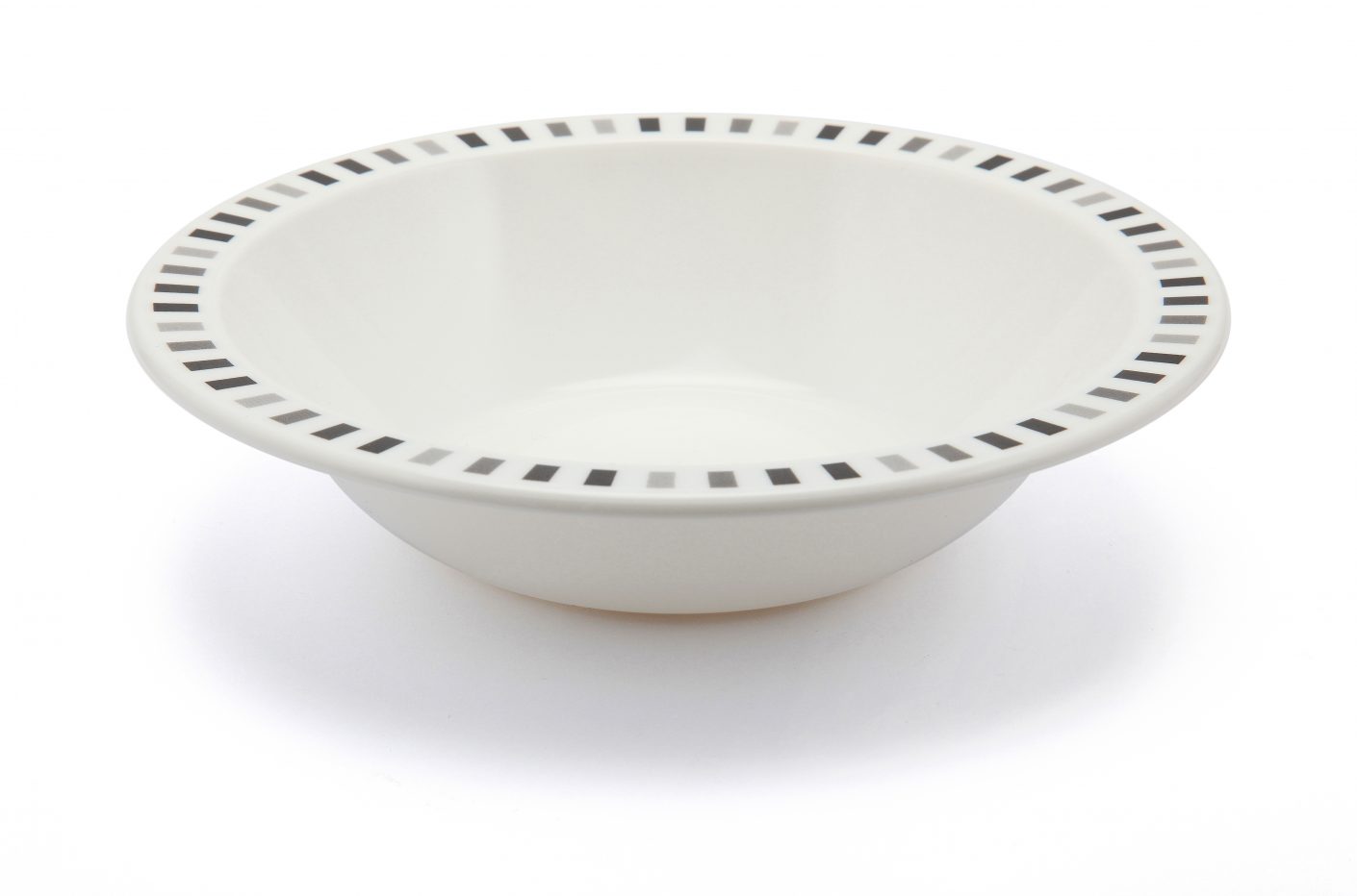 Patterned Rim Duo Bowl - 15cm • Harfield Tableware