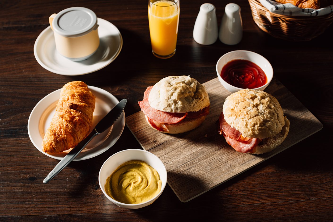 White 17cm Dessert Plate • Harfield Tableware