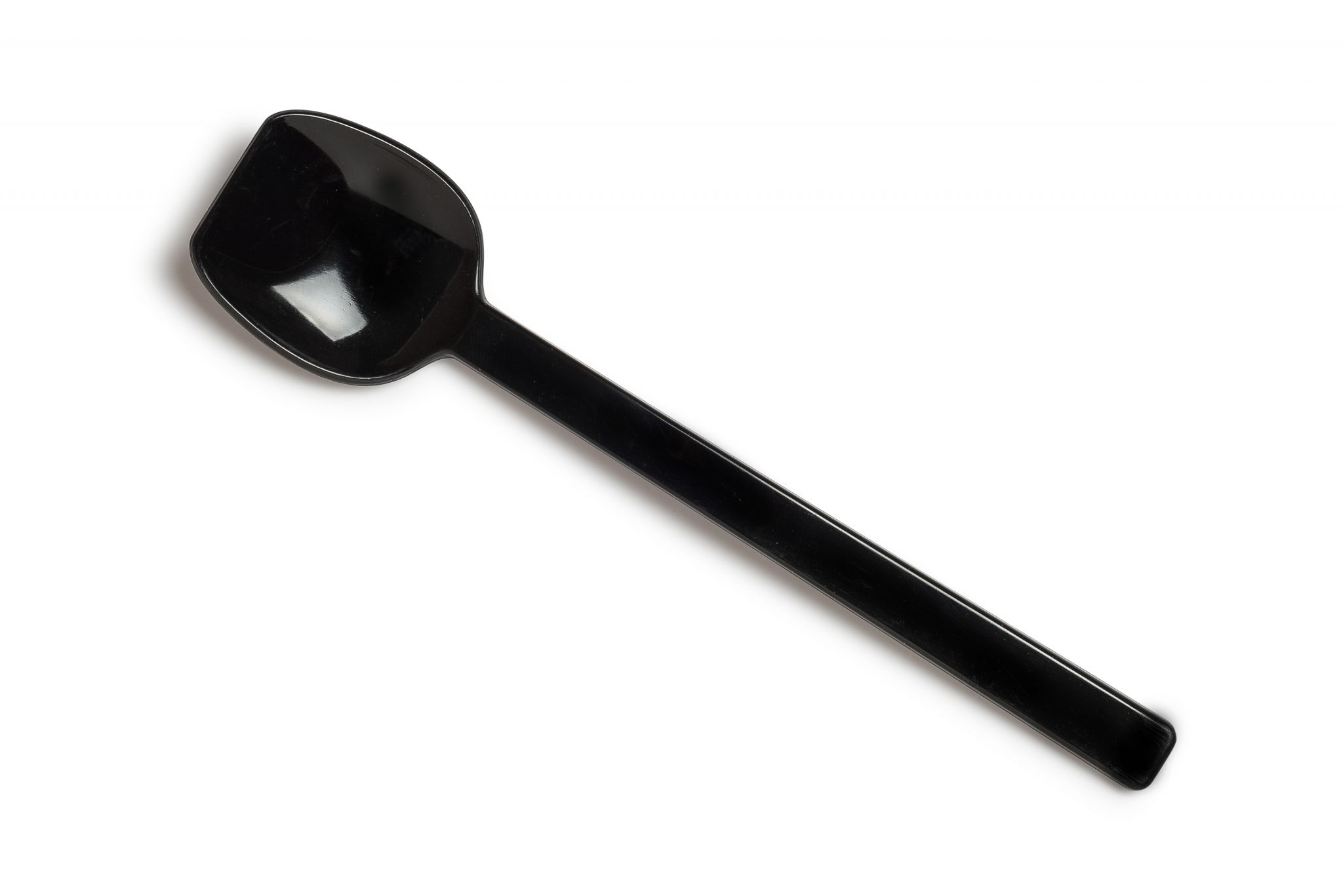 Wide Flat Edge Spoon with Long Handle - Harfield Tableware