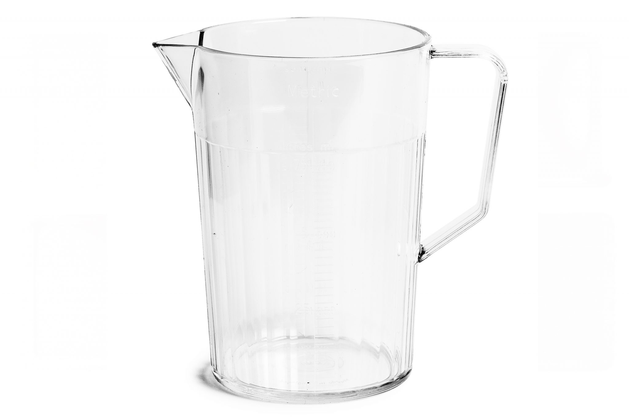 750ml Translucent Graduated Jug - Copolyester - Harfield Tableware