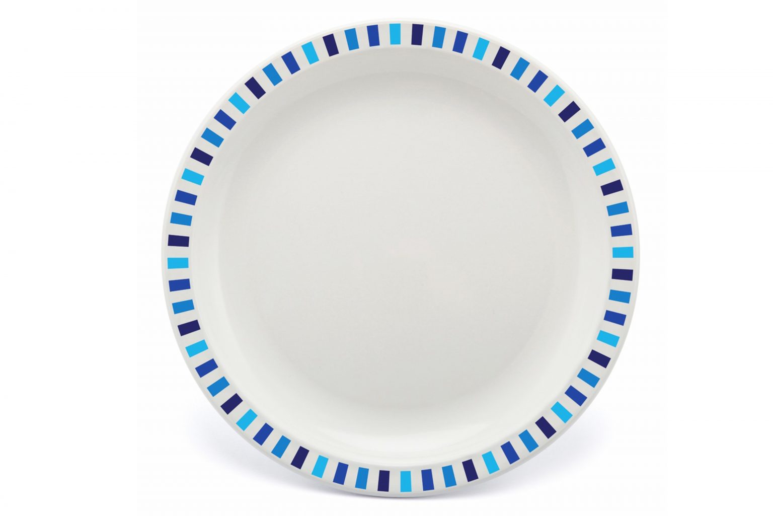 White 23cm Dinner Plate - Polycarbonate • Harfield Tableware