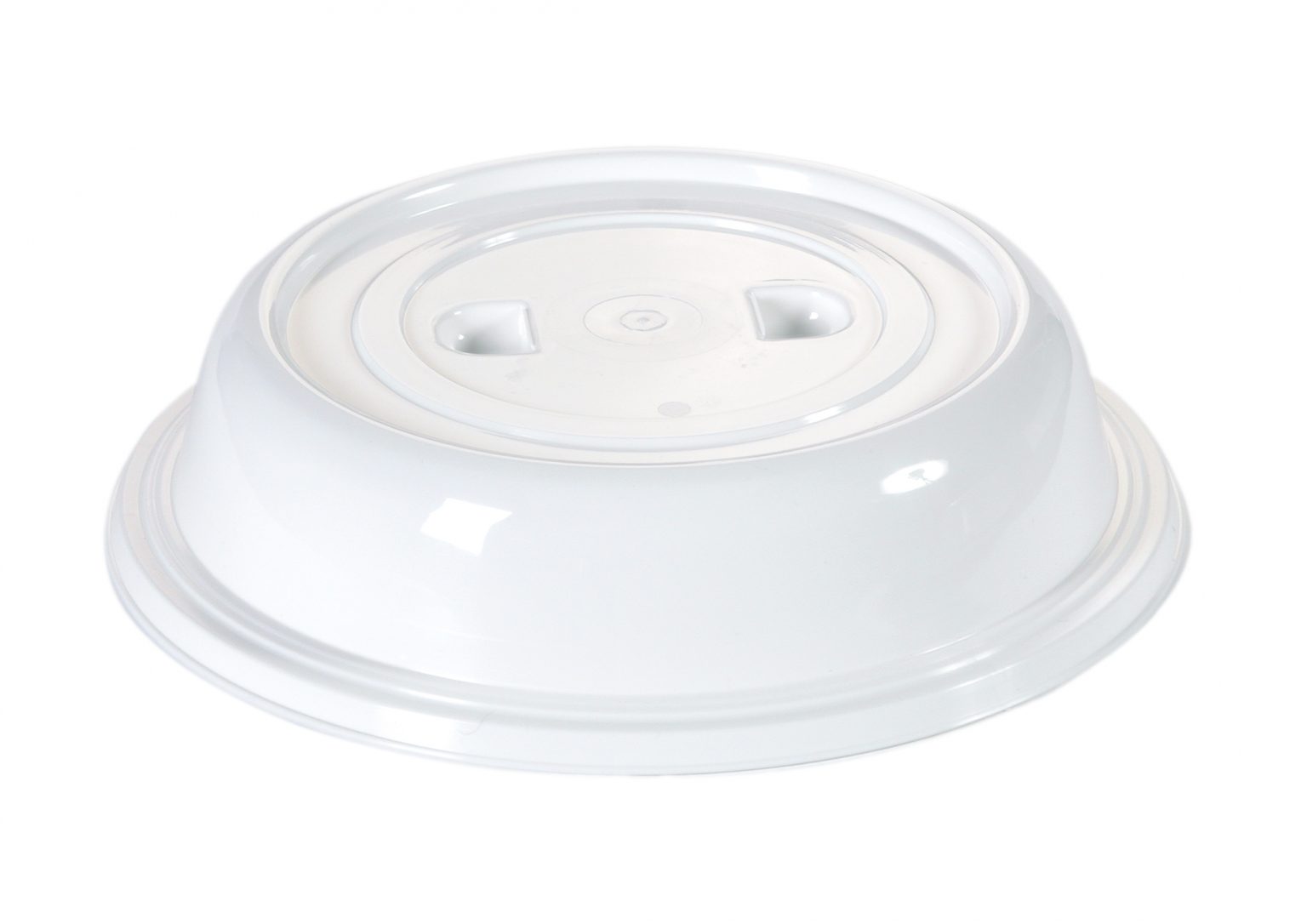 Large White Plate Cover - 25.9cm • Harfield Tableware