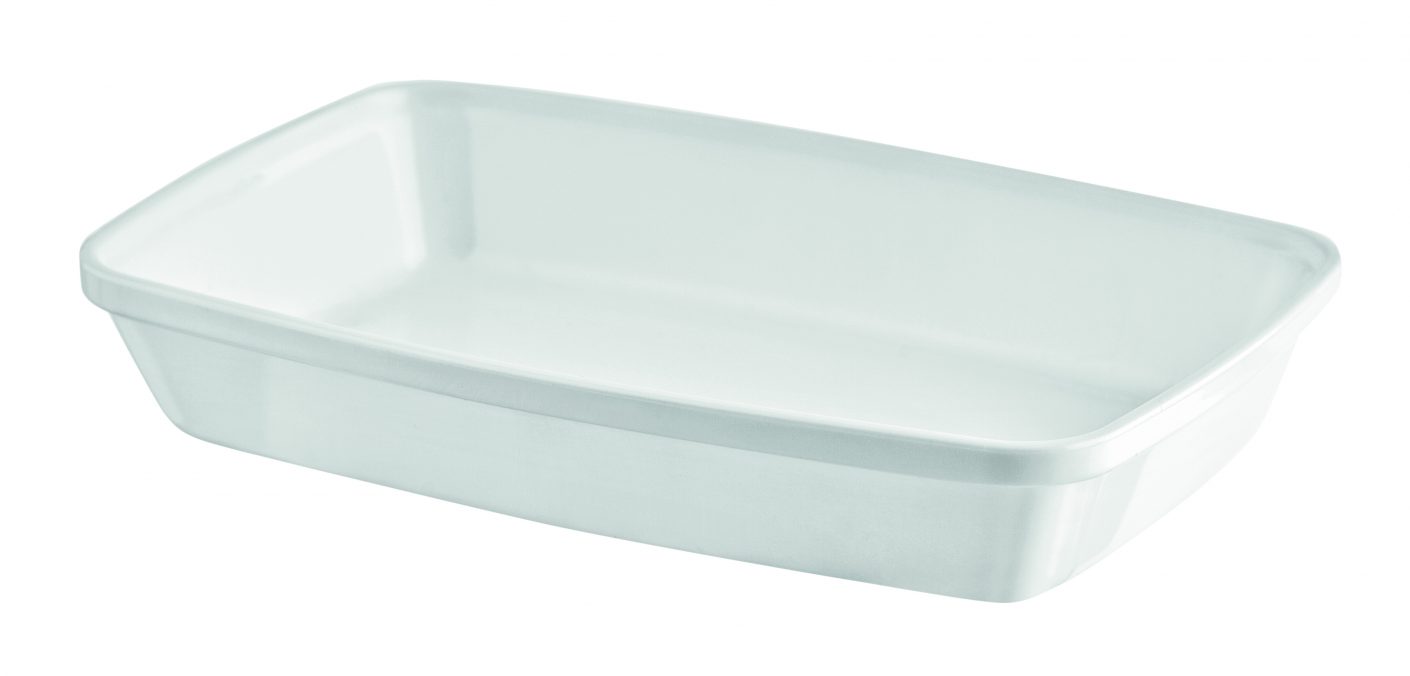 Small White Rectangular Plate - 19cm • Harfield Tableware