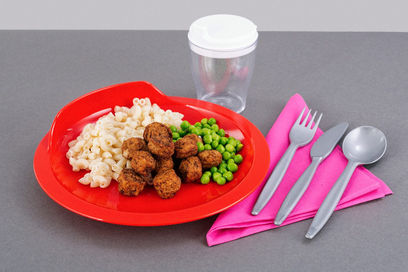 Assisted Living Plate - 24cm - Copolyester • Harfield Tableware