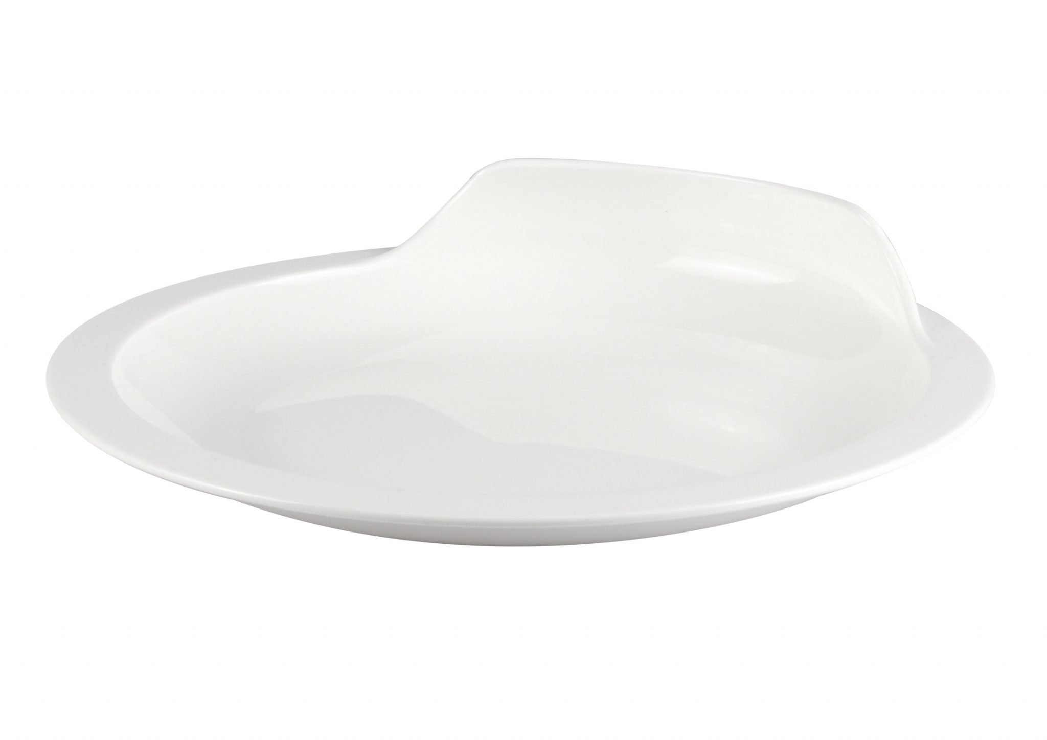 Assisted Living Plate - 24cm - Copolyester - Harfield Tableware