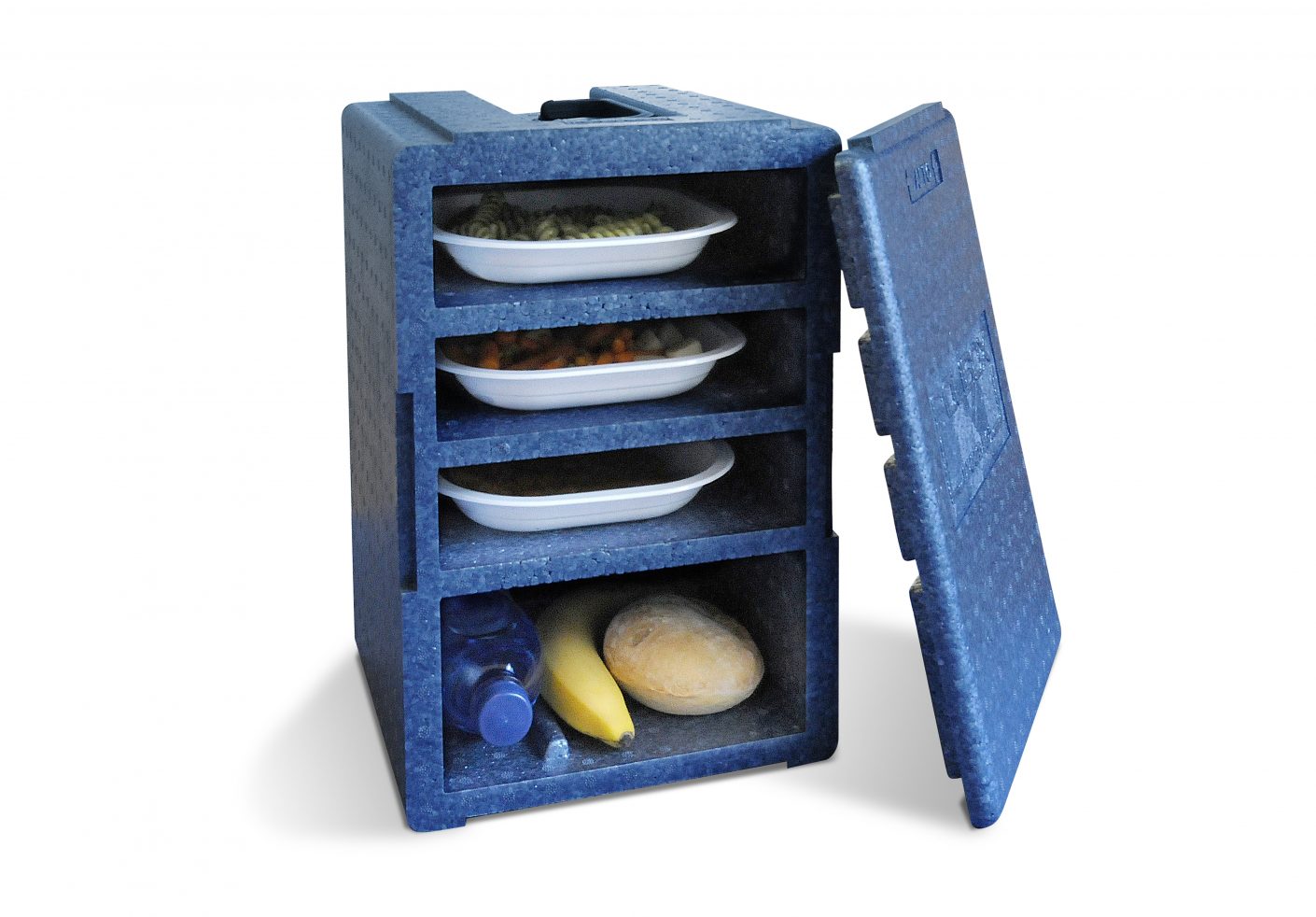 Insulated Dinner Box - 4 Compartment - 45L • Harfield Tableware