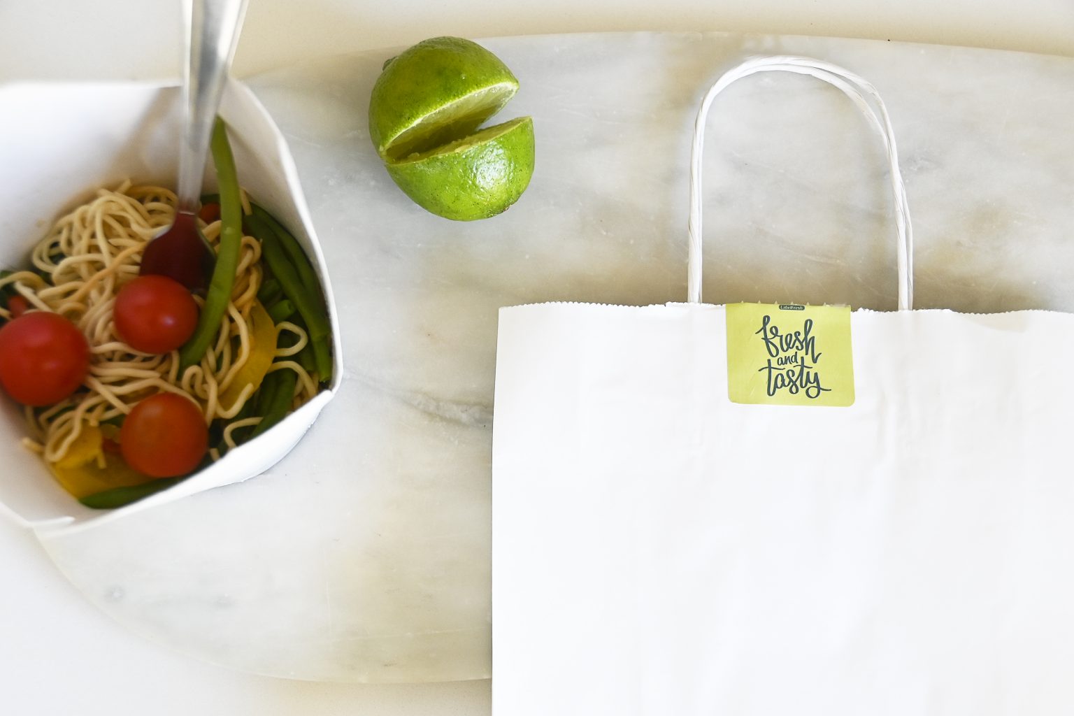 Takeaway Labels - 250 per roll • Harfield Tableware