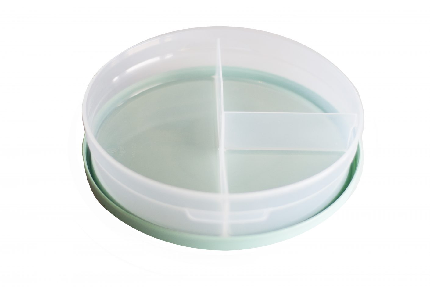 3 Compartment Dish with Lid • Harfield Tableware