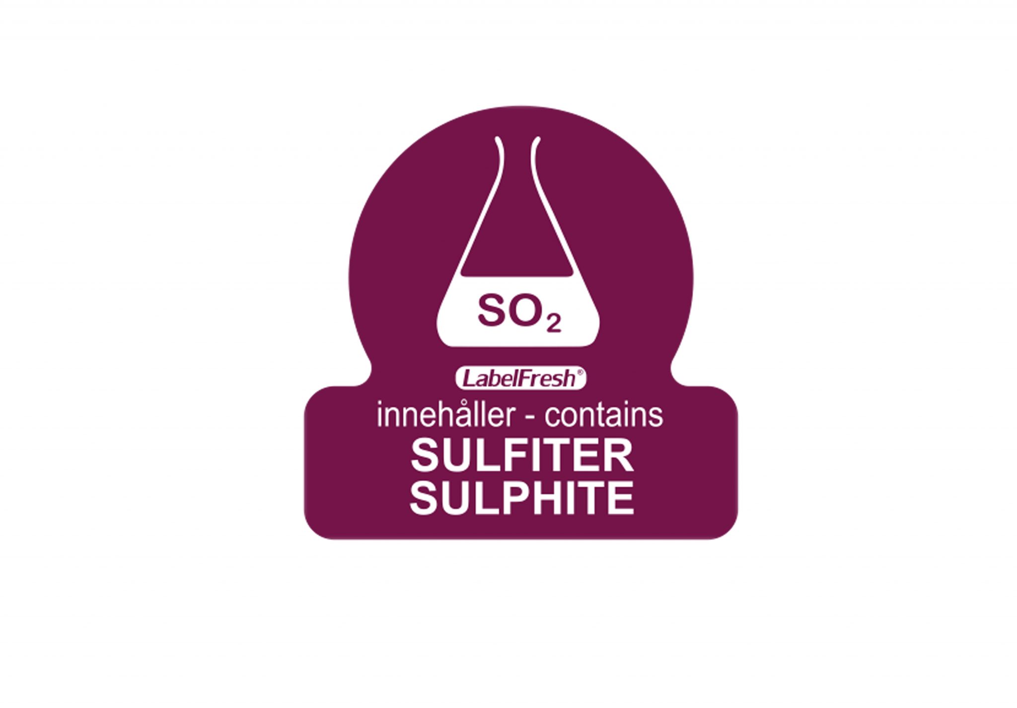 Allergen Labels - 500 per roll - 24 Designs - Harfield Tableware