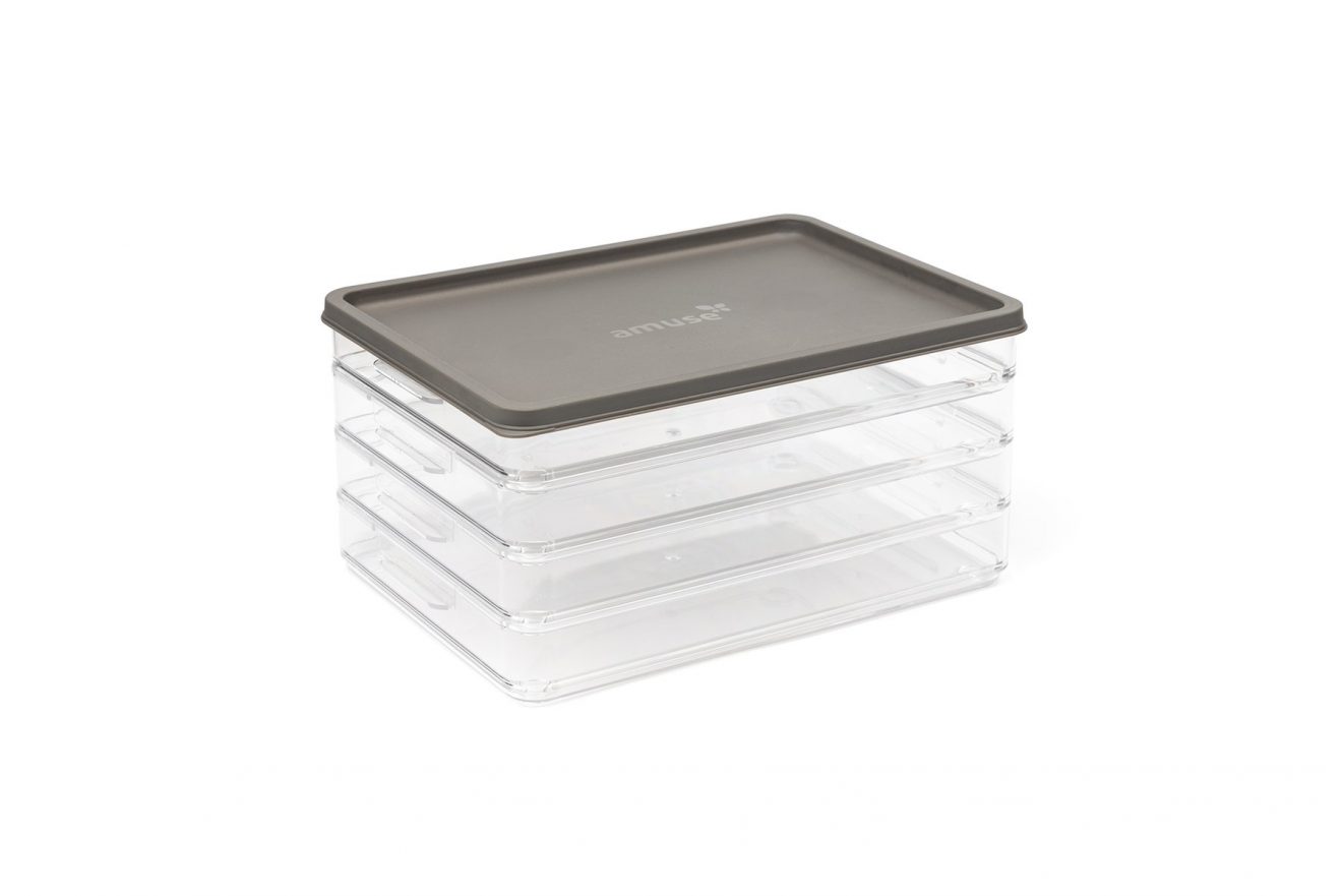 Deli Box - 4 Compartment Cold Cuts Container • Harfield Tableware